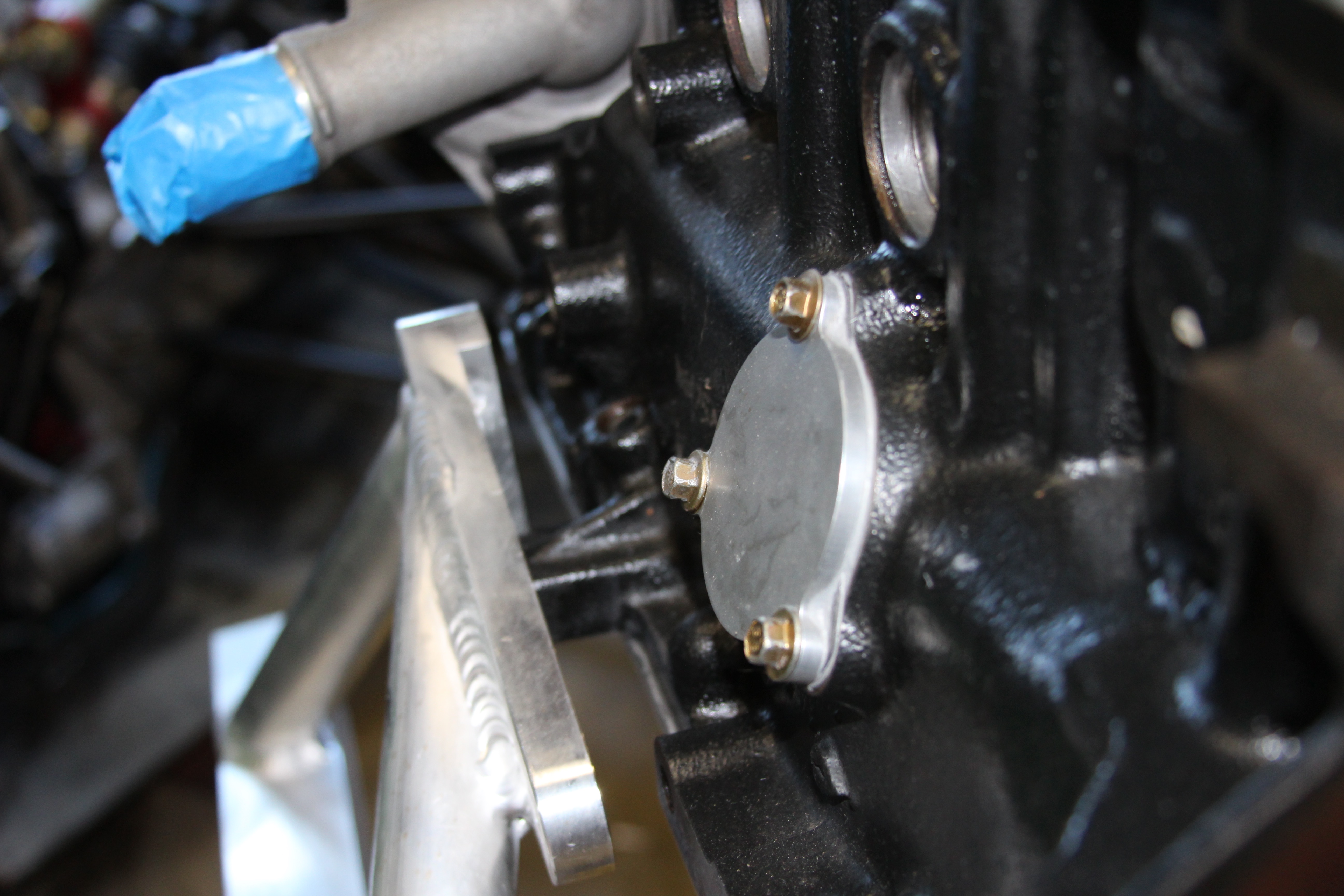 Clearance for the Engine Stand – Junk Yard Zetec